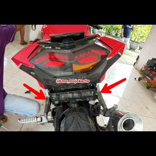 Jual tail tidy dudukan plat nomor kolong ninja 250FI Z250 250 FI N250FI ...