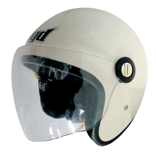 Jual HELM BGD KYW100 SILKY WHITE 2024 /HELMET SNI OPEN FACE PRIA WANITA ...