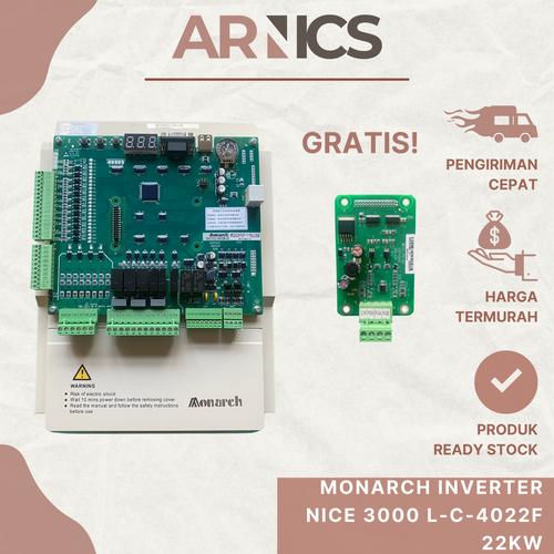 Promo Monarch Inverter NICE3000 L-C-4022F (22kw) Non Protocol - Kota Tangerang - Arnics | Tokopedia