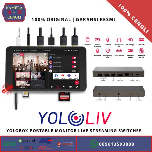 Jual YoloLiv YoloBox Portable Multi-Camera Live Streaming Switcher Monitor - Jakarta Selatan ...