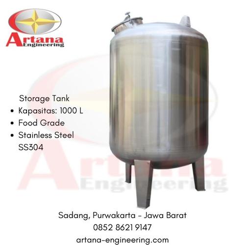 Jual Tangki Penyimpanan / Storage Tank 1000 Liter Food Grade - Kab ...