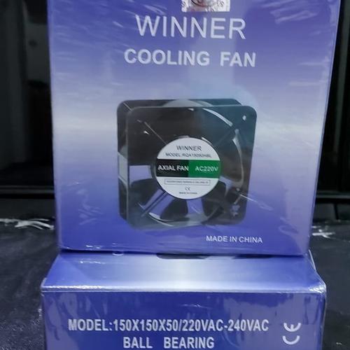 Jual cooling fan exhaust kipas pendingin winner ac kotak 220 volt 15x15 ...