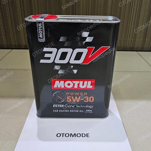Jual Motul 300V 5w30 POWER Racing motor sportline racing Ester core 2 liter - Jakarta Timur ...