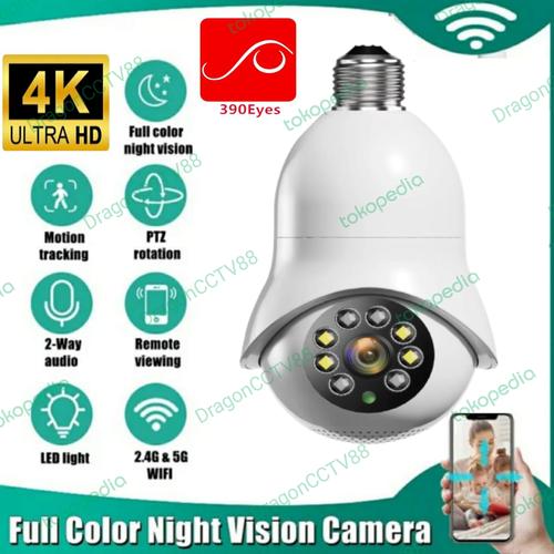 Jual ip kamera cctv wifi smart aplikasi 390 eyes input output audio ...
