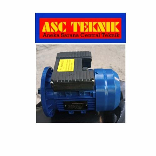 Jual BONZER Dinamo Motor 4P 0.5HP 0.37KW 220V FLANGE B5 1Phase ...