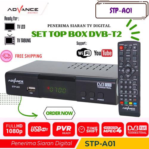 Jual STB Set Top Box Advance TV Digital Receiver Penerima Siaran Full HD - STP DAN WF - Jakarta ...