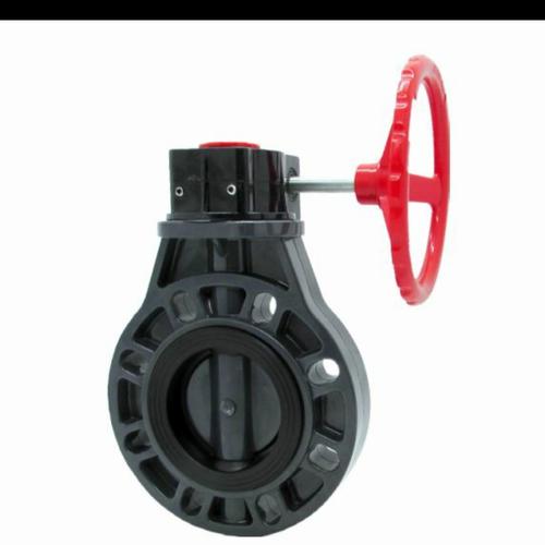 Jual butterfly valve pvc 10 inch / Gear handle fitting pvc pipa pvc ...