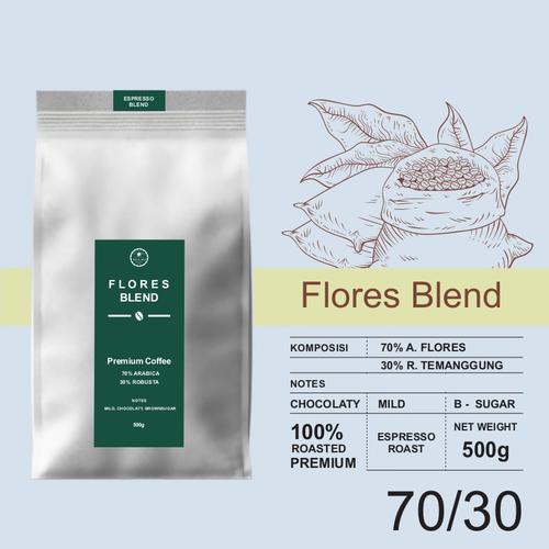 Jual Kopi Espresso Blend - 70% Arabika Flores 30% Robusta Jawa 500g ...