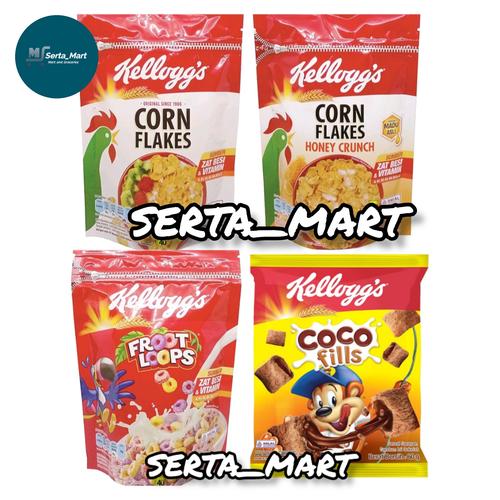 Jual Kellogg's Corn Flakes 60gr / Froot Loops 55gr / Coco Fills ...
