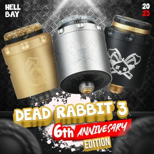 Jual Dead Rabbit V3 RDA 24MM 6th Anniversary by Hellvape / DeadRabbit 3 RDA - Kab. Tangerang ...