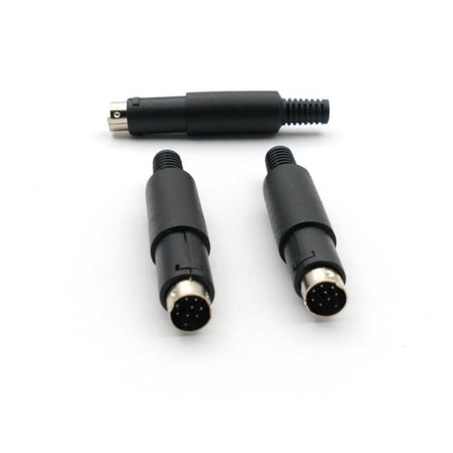 Jual Mini Din 8P 6P Male Kabel / Ps 2 Plug Cable 8pin 6 Pin - 8 Pin ...