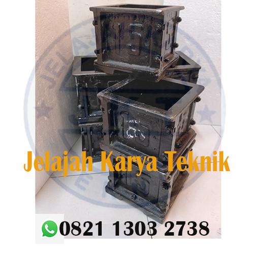 Jual Cetakan Kubus Beton Ukuran 15x15x15 cm Besi Coran - Jakarta Barat ...