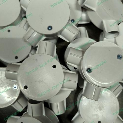 Jual TEEDUS TDOS TDUS T DUS CONDUIT LISTRIK CABANG 3 20MM PUTIH ...