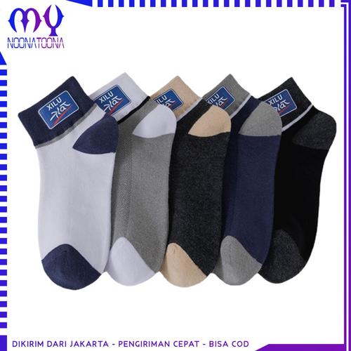 Promo Kaos Kaki Pria 6914 Kaus Kaki Fashion Semata Kaki Polos Garis ...
