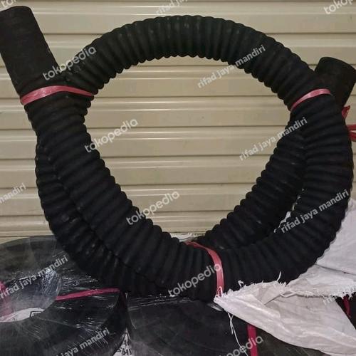 Jual Selang Spiral/Selang Knalpot 2" inch x 3 meter karet Flexible ...