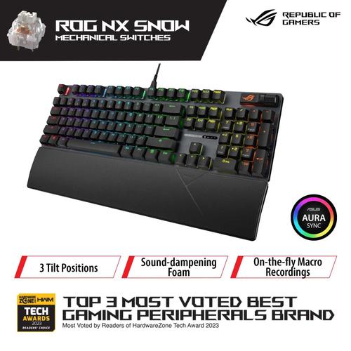 Jual Keyboard ASUS ROG Strix Scope II Mechanical Gaming Keyboard - ROX ...