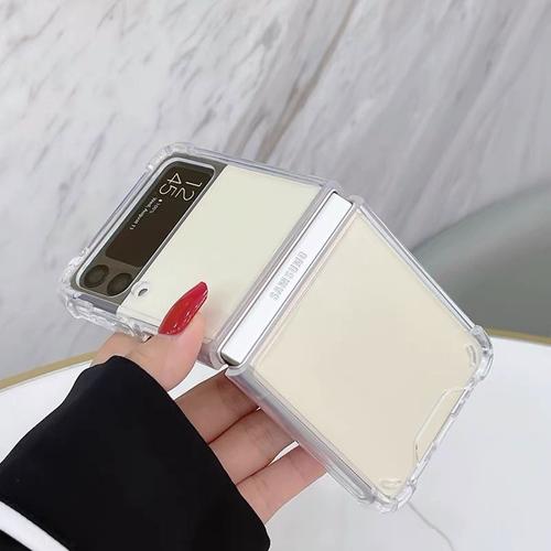 Promo Anti Crack Acrylic Bening Samsung Galaxy Z Flip 3 Soft Case ...