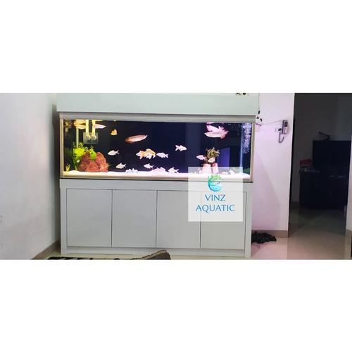 Jual Jual Aquarium Cabinet 200cm (Kaca Full 12mm) full set untuk arwana ...