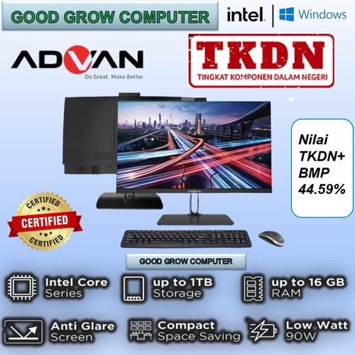 Jual ADVAN All IN ONE AIO I3-82S i3-1215U 256GB SSD RAM 8GB W11 23.8 ...