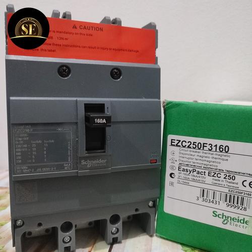 Jual MCCB / BREAKER SCHNEIDER EZC250F 100A 125A 160A 200A 225A 250A 18ka 3P - 125A - Jakarta ...