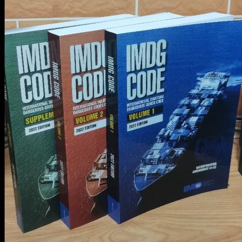 Jual BUKU IMDG CODE 2022 ada 3 buku, isi hvs hitam putih, jilid soft ...