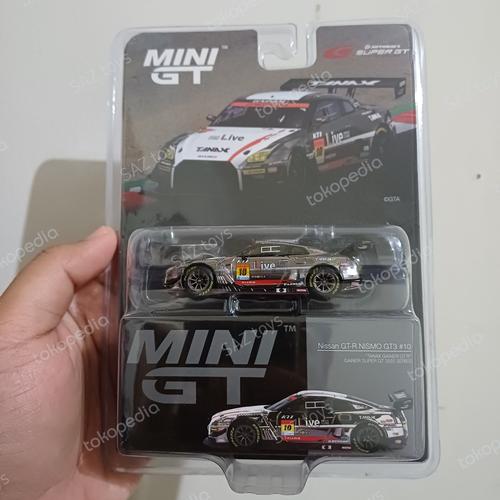 Jual MINI GT NISSAN GTR NISMO GT3 #10 TANAX GAINER GTR SUPER GT 2022 ...