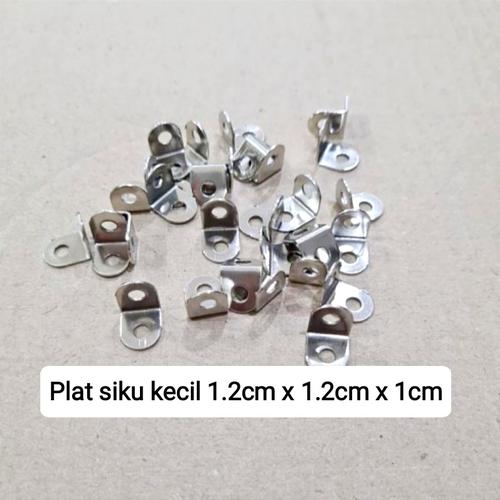 Jual (100 pcs) Plat Siku l kecil / siku kecil pigura bingkai figura ...