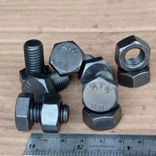 Jual baut+mur baja 88,m12x40 full drat kunci 19 - Kab. Tangerang - Kavino BAUT shop | Tokopedia