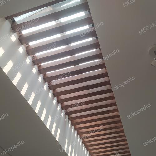 Jual KISI KISI WPC DUMA | PARTISI SELLING| PLAFON KANOPI (COH 50x50 ...