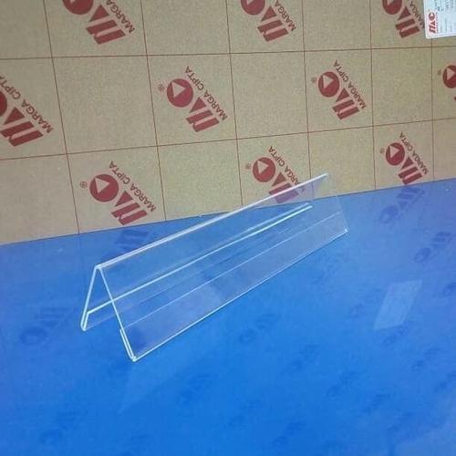 Jual Papan Nama Meja 20 x 8 cm Name Plate Display Acrylic Display Tag ...