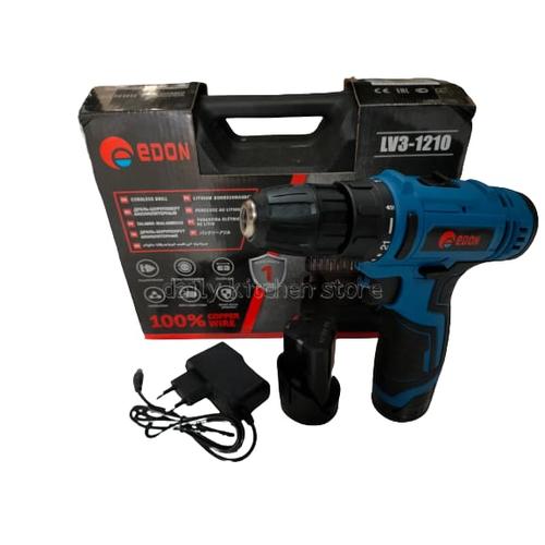 Jual MESIN BOR CORDLESS EDON 12V LITHIUM LV3 - 1210 - Kab. Klaten ...