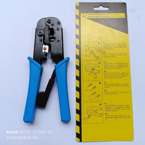 Jual Tang Crimping Tool RJ45 / RJ-12/ RJ11 Cat 5 TC-CT68 - Jakarta ...