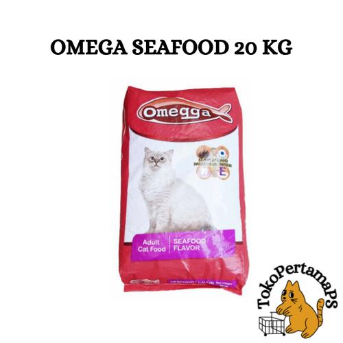 Jual Omega Cat Seafood 20kg Makanan Kering Kucing - Kota Depok - Toko ...