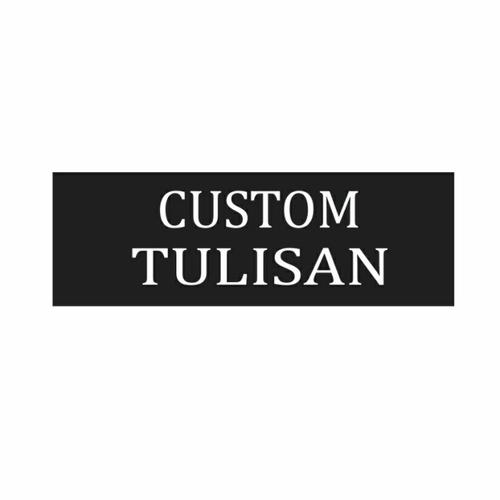 Jual Sign Custom Tulisan 24 x 8 Acrylic UV Print Signboard - Putih ...