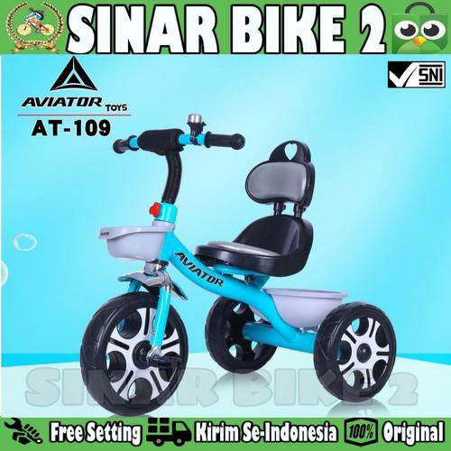 Jual Sepeda Anak Tiga Roda AVIATOR AT 109 & Tricycle AVIATOR AT 101 - Kab. Tangerang - Sinar ...