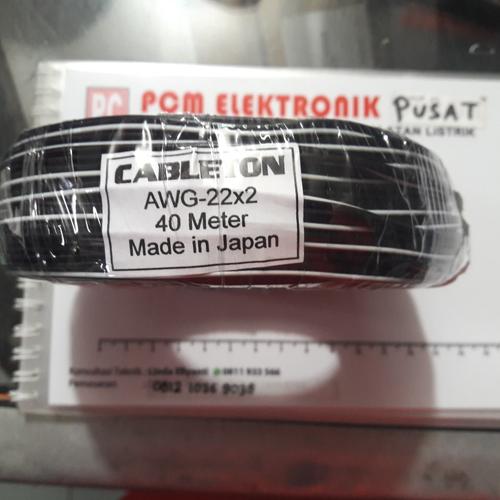 Jual kabel awg-22x2 40meter / hitam-putih kabel awg 2x22 - Jakarta Barat - PCM ELEKTRONIK PUSAT ...