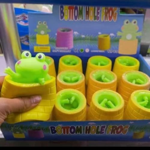 Jual squishy Frog squishy panda cup squishy poop closet squeeze stress toy - Frog ungu - Kota ...