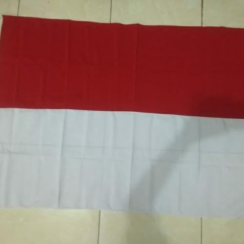 Jual grosir bendera Indonesia merah putih 80 x 120 cm bahan elisa ...