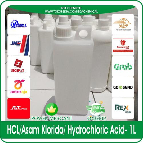 Jual Hydrochlorid acid HCl Asam klorid - 1 Liter kemasan aman & segel ...