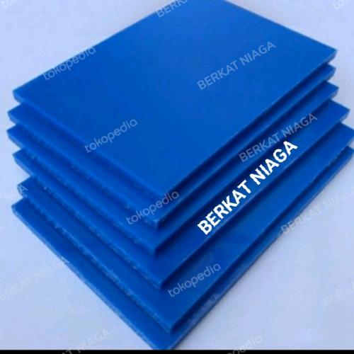 Jual MC BLUE LEMBARAN / NYLON BIRU SHEET TEBAL 30mm x 350mm x 310mm ...