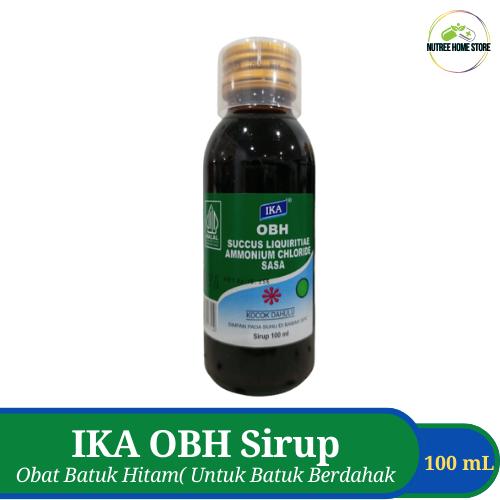 Jual OBH IKA Obat Batuk Hitam 100 ml | Obat Batuk Berdahak - Kota ...