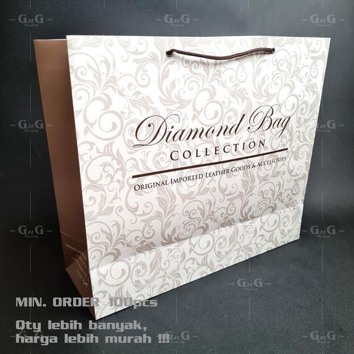 Jual Paper Shopping Bag Custom Print, Doff Glossy, Uk Besar 2 - Jakarta ...
