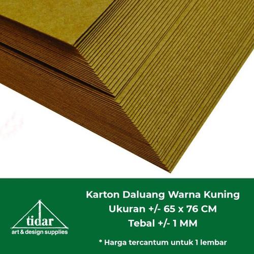 Jual Karton Daluang Abu Tebal 1 mm ukuran Plano/ Karton Board ...