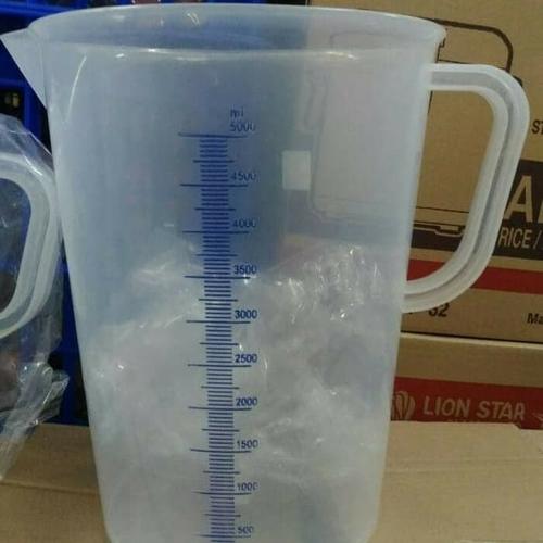 Jual Gelas Takaran Air 5000 ml/Gelas Ukur Plastik Green Leaf 5 Liter - Jakarta Selatan - MARVELL ...