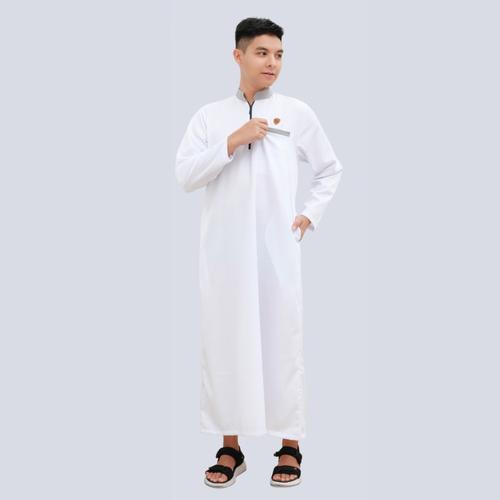 Jual Jubah Gamis Pria Ikhwan Dewasa Lengan Panjang Original Kawan ...