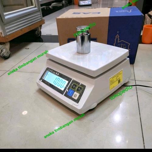 Jual TIMBANGAN WALET DIGITAL DAPUR CAS SW 1A 6 KG X 0.2GR DOUBLE DISPLAY - Jakarta Barat ...