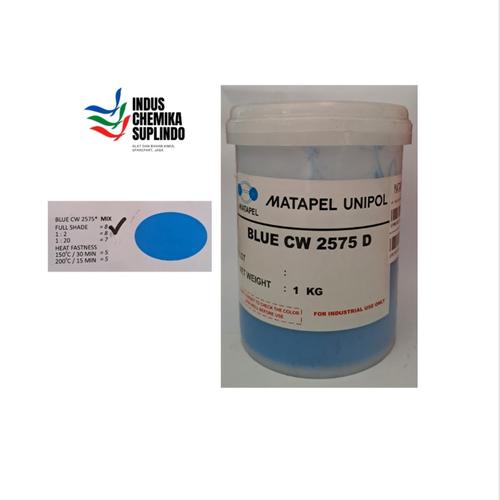 Jual Pigment Unipol Blue CW Pasta Pewarna Resin Fiber Kemasan 1 Kg ...