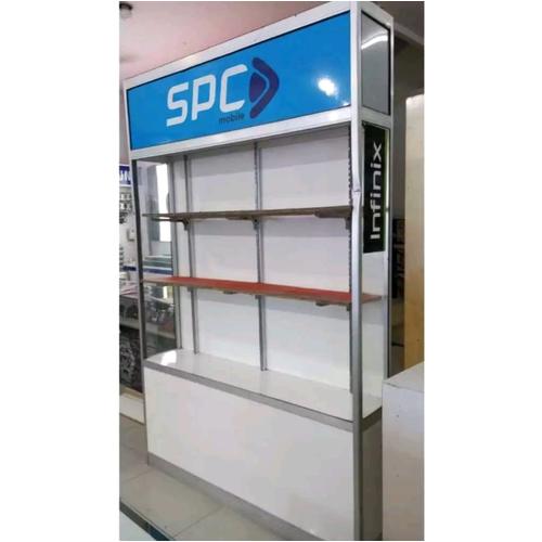 Jual LEMARI DISPLAY KAYU 3 TINGKAT SUSUN SECOND SEKEN BEKAS - Kota ...