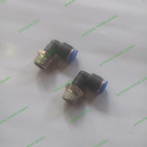 Jual nepel fitting angin penumatic selang 6 drat 1/8 inch ( PL 6-01) - Kota Tangerang - pratama ...