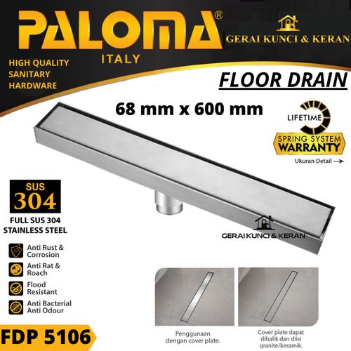 Jual PALOMA FDP 5106 Floor Drain Strainer Saringan Got Kamar Mandi Anti Bau - Jakarta Timur ...